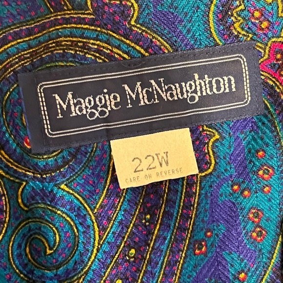 Skirts | Plus Size Vintage 2 Piece Sets Maggie Mcnaughton 2w 22 Skirt ...